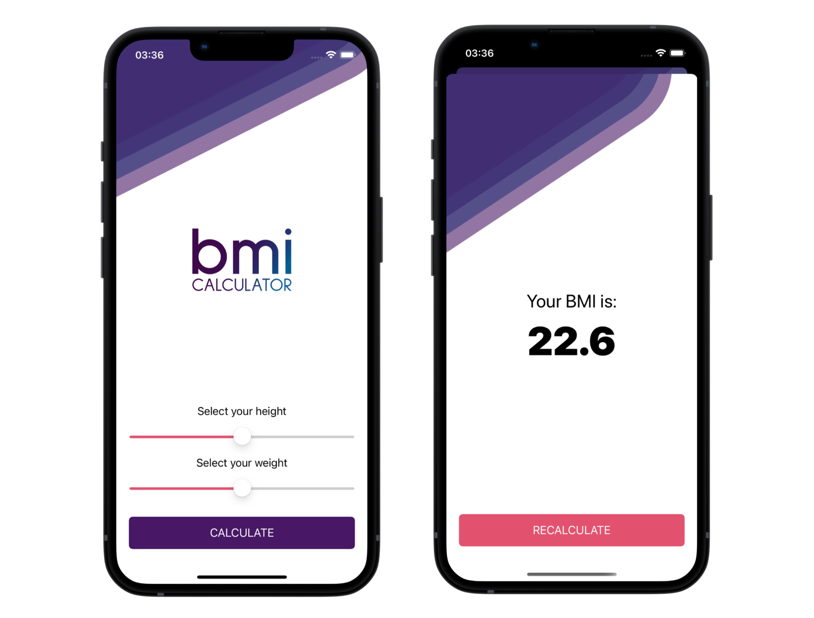 BMI Calculator For IOS With UIKit BMI Calculator For IOS With UIKit