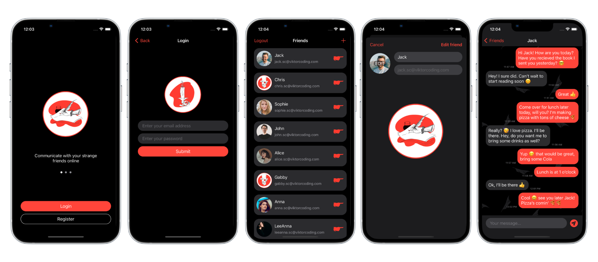 GitHub - viktormauzer/Stranger-Chats: UIKit Programmatic UI project for my iOS Portfolio